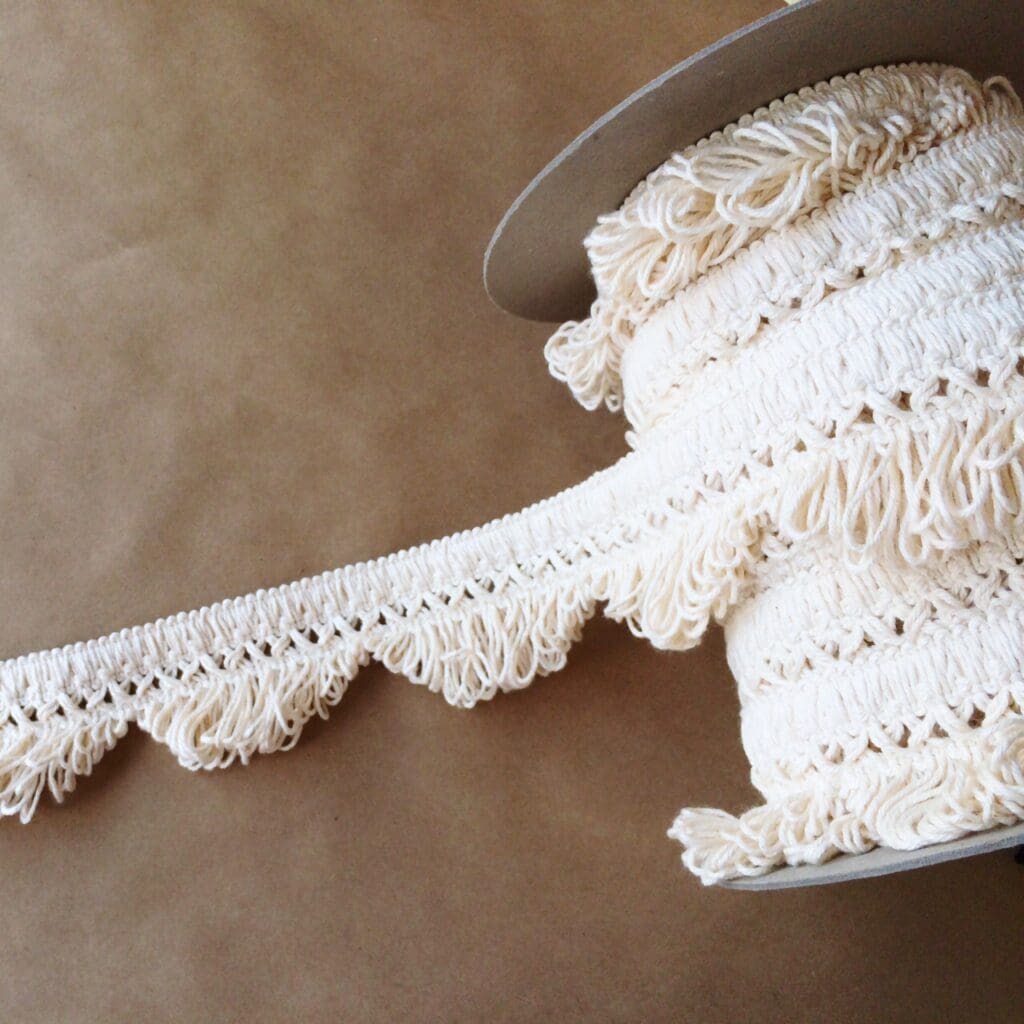 Scalloped Lace Fringe - Fringe Market