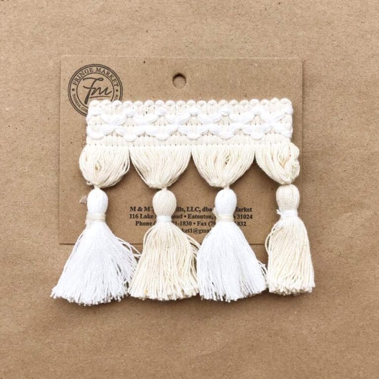 Frills Tassel Fringe 3.5 IN - Fringe Market